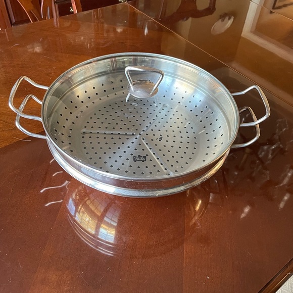 Fissler | Kitchen | Lid Steamer Insert Only For Fissler 4 Nanjing Wok ...